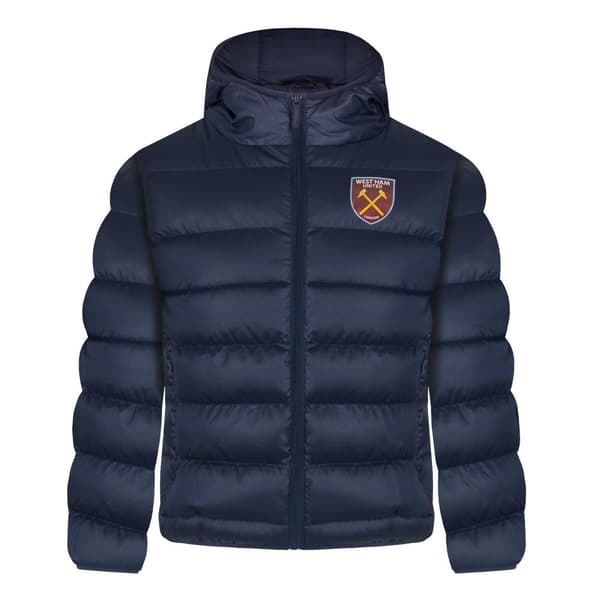 West Ham United FC Boys Crest Quilted Jacket | CDON