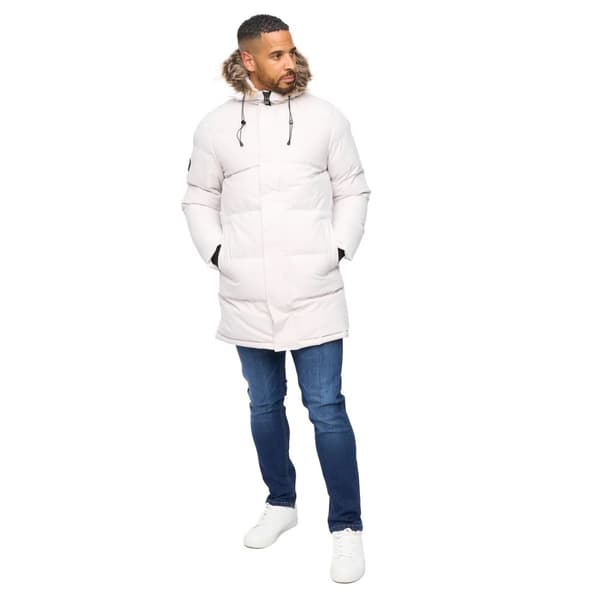 Bewley & Ritch Mens Northbrook Wet Look Padded Jacket | CDON