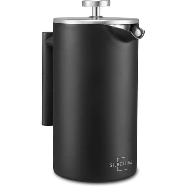 (1 l/1000 ml) French Press-bryggare | Dubbelväggig kaffe- och ...
