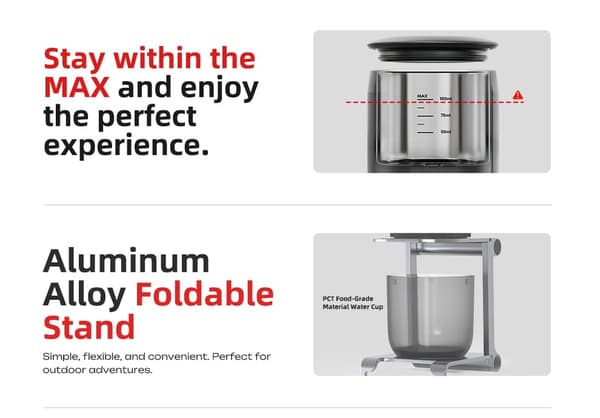 HiBREW H4C bärbar espressomaskin, kompatibel med NS-kapslar, DG-kapslar ...