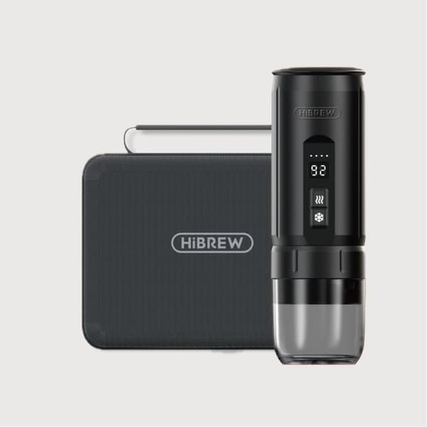 HiBREW H4C bärbar espressomaskin, kompatibel med NS-kapslar, DG-kapslar ...