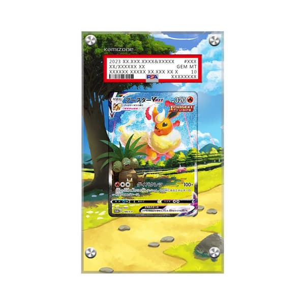 Flareon Vmax Swsh180 Pokémon Extended Psa Artwork Protective Card