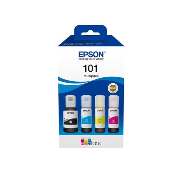 Epson, Ink Consumables 4-farger , 101 EcoTank | CDON