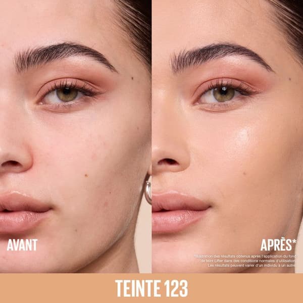 Maybelline New York Lifter Plump & Glow Foundation 123 30 ml | CDON