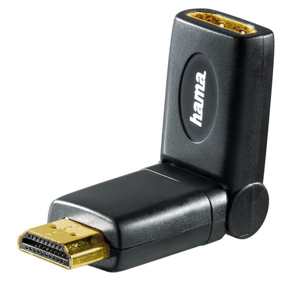 HAMA Adapter HDMI Rotation Svart hun-han TL | CDON