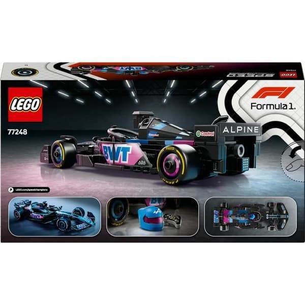 LEGO Speed Champions 77248 F1-bil BWT Alpine Team A524 10 år byggset | CDON