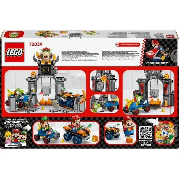 LEGO Super Mario 72039 Mario Kart Bowsers slott Byggset för 9-åringar ...