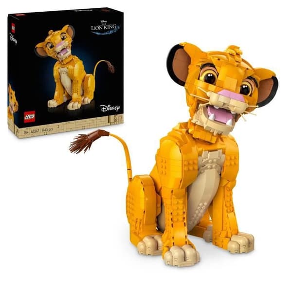 LEGO® Disney Classic 43247 Simba, den unge lejonkungen, samlarens ...