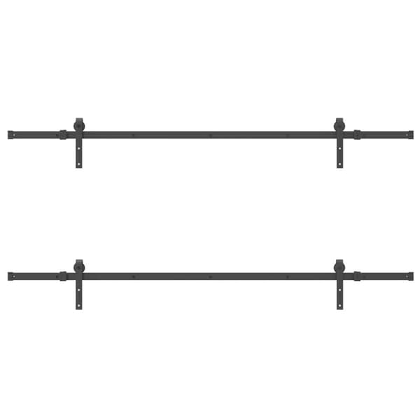 427cm Liukuoven Laitteistosarja Hiljaisella Laakerilla | Väri: Musta | CDON