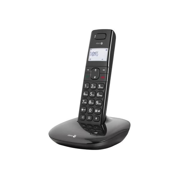 Doro Comfort 1010 trådlös telefon med DECT\GAP nummerpresentation Svart ...