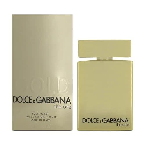 Dolce & Gabbana The One Gold Pour Homme 100ml Eau De Parfum Intense For ...
