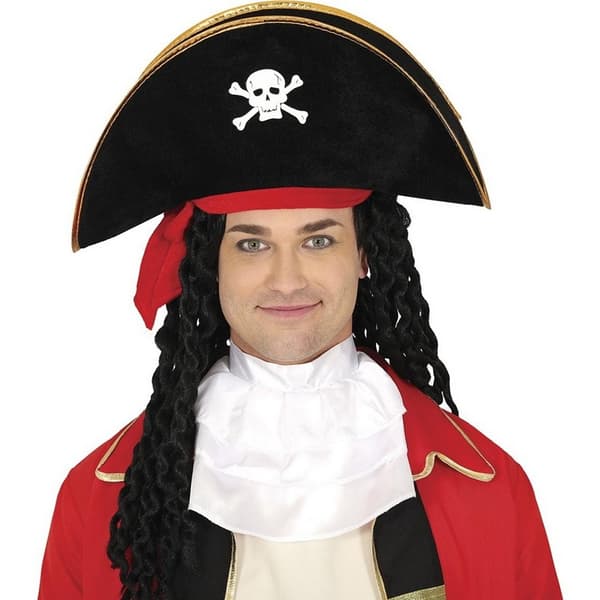 Fiestas Guirca Unisex Adult Pirate Velvet Costume Hat | CDON
