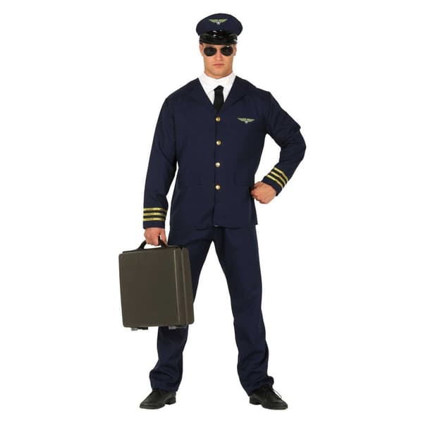 Fiestas Guirca Mens Pilot Costume Set | CDON