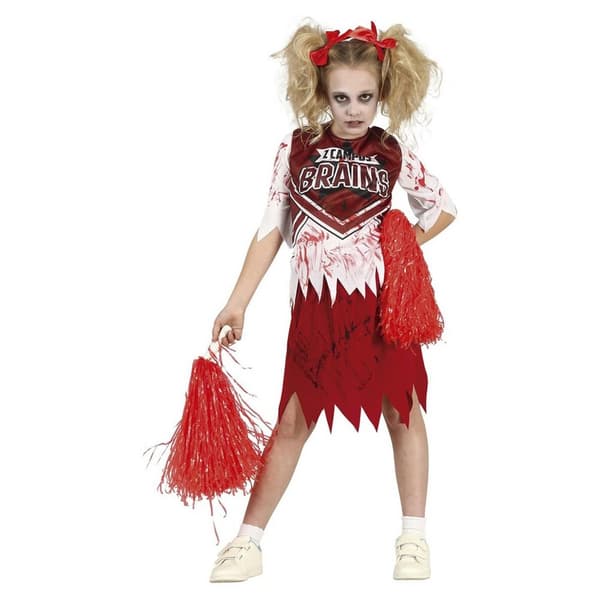 Fiestas Guirca Girls Zombie Cheerleader Costume Set | CDON