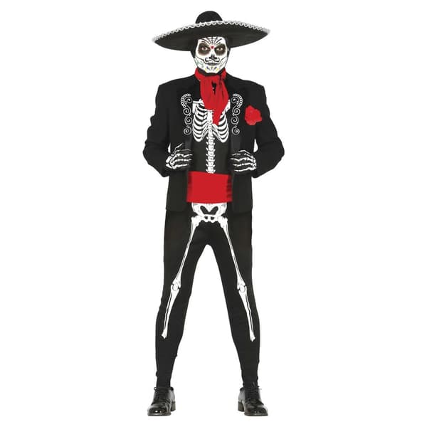 Fiestas Guirca Mexican Skeleton Costume Set | CDON