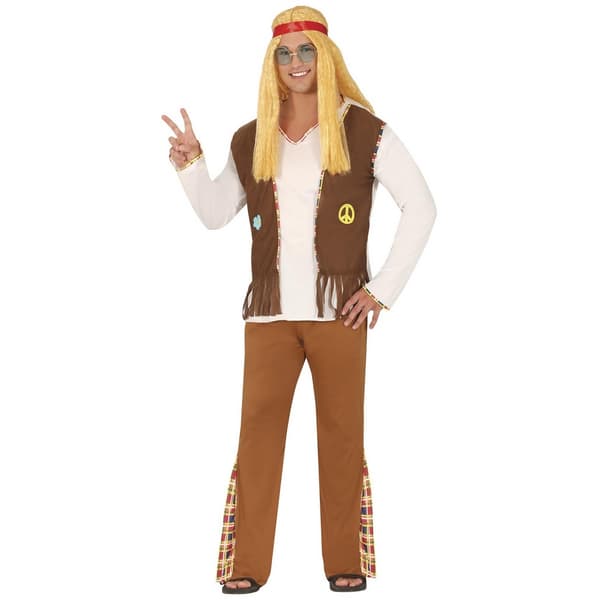 Fiestas Guirca Mens Hippie Flower Costume Set | CDON