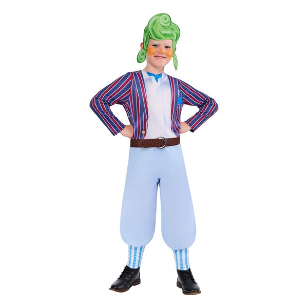 Wonka Childrens/Kids Oompa Loompa Jumpsuit Set | CDON
