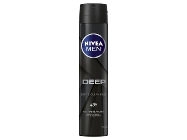 Nivea Nivea DEEP Deodorant Spray for Men 250ml | CDON
