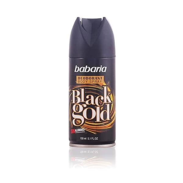 Deodorant - BABARIA - BLACK GOLD - 150ml + 50ml - Man - Set av 2 | CDON