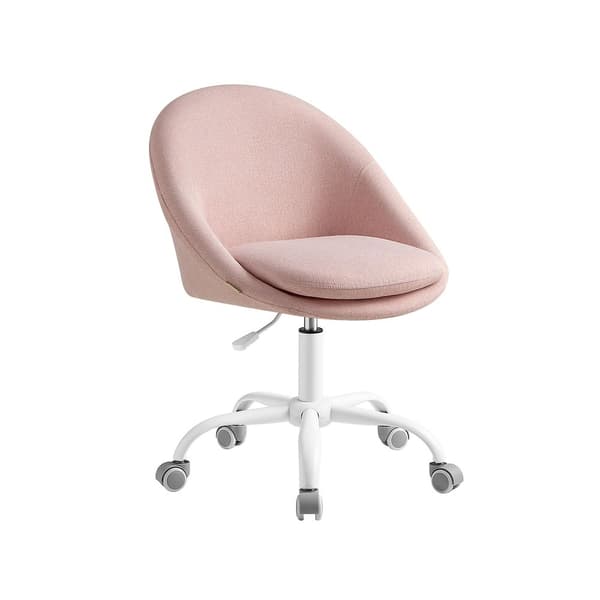 Office Chair – Foam – Dove Grey – Swivel Design with Adjustable Height ...