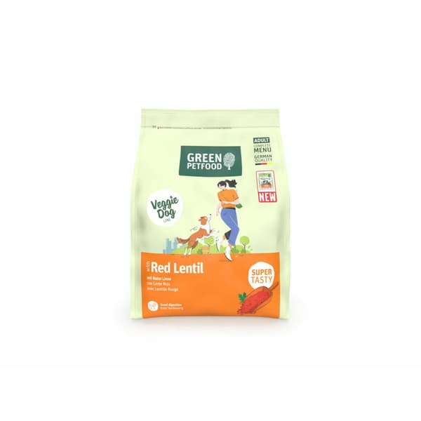 Foder Green Petfood VeggieDog Red Lentil 900 g | CDON