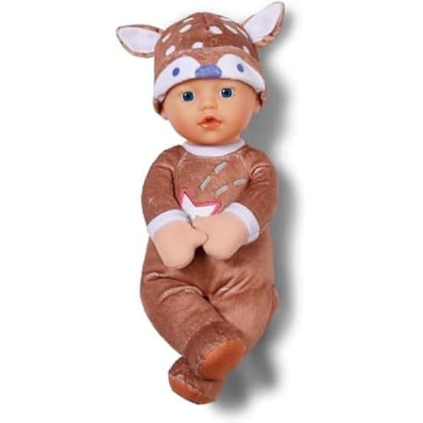 Docka - BABY BORN - Sömning Hjort - 30 cm - Inbyggd rangle - Tvättbar ...