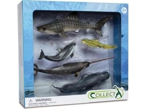 Collecta figur 5 marina djur i förpackning 89671 COLLECTA | CDON