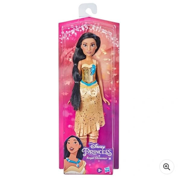 Disney Princess Royal Shimmer Pocahontas Doll with Skirt and ...