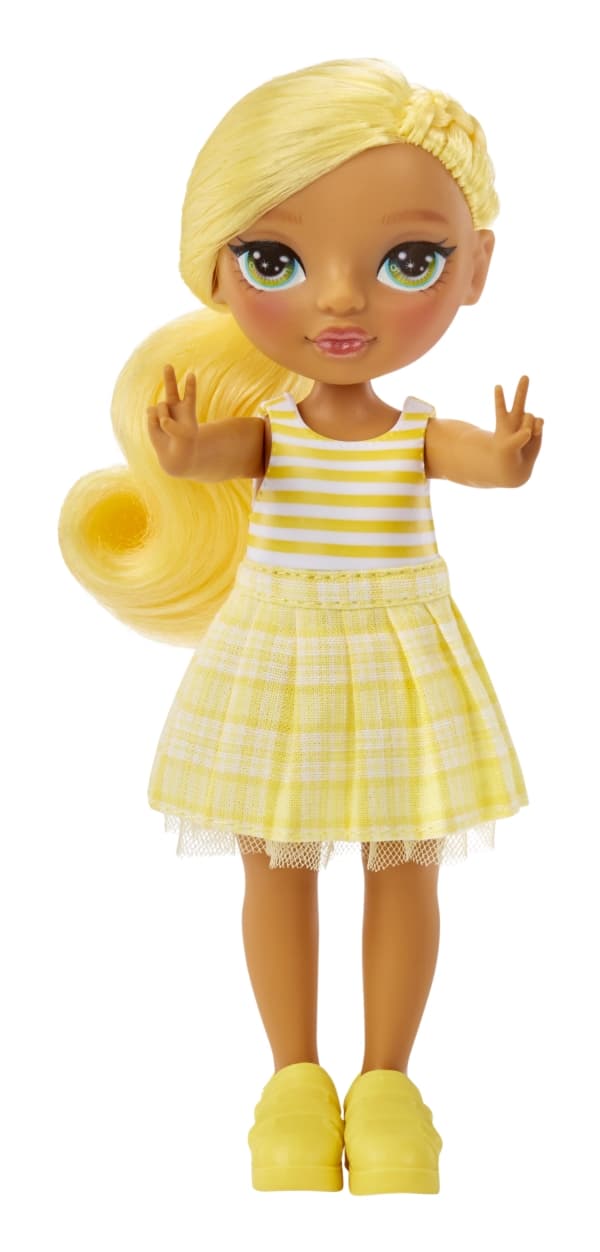 Rainbow High Littles Dolls- Daisy (Yellow), Modedocka, Flicka, 4 År ...