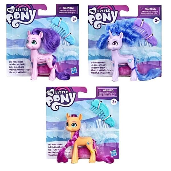 Miniatyrpjäser My Little Pony - HASBRO - F2612 - 3st - 8cm - Izzy ...