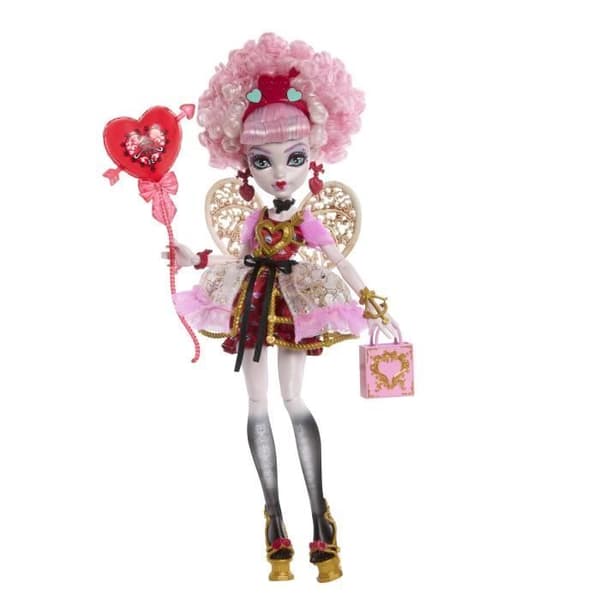 Monster High - Poppy Cupid Asteria Monströst Födelsedag - Docka ...