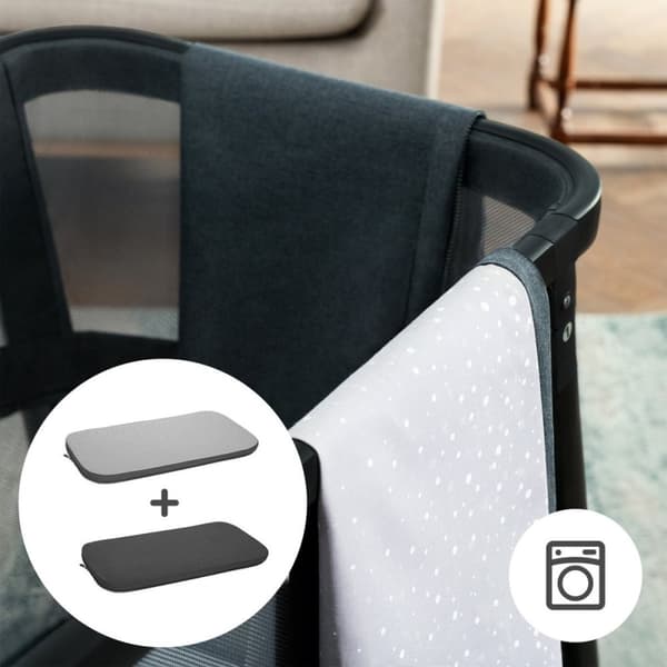 Kinderkraft Sofi Plus 4in1 kehto - telttasänky - keinuva kehto - vauvan leikkikehä | CDON