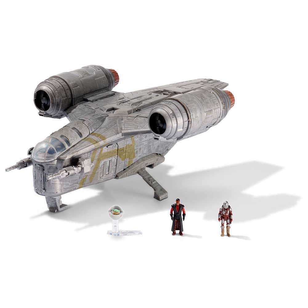 Jazwares Rymdskepp Deluxe Razor Crest Figur Star Wars 20 Centimeter ...