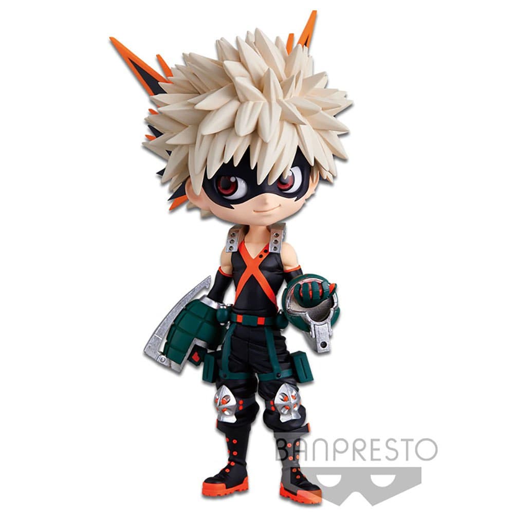 My Hero Academia Qposket Figur Katsuki Bakugo Orange | CDON