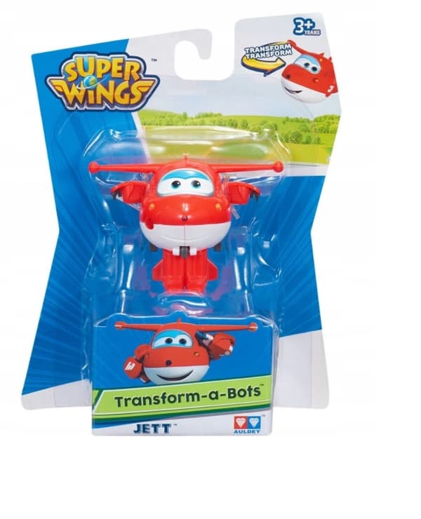 SUPER WINGS TRANSFORMING FLYGPLAN JETT JET | CDON