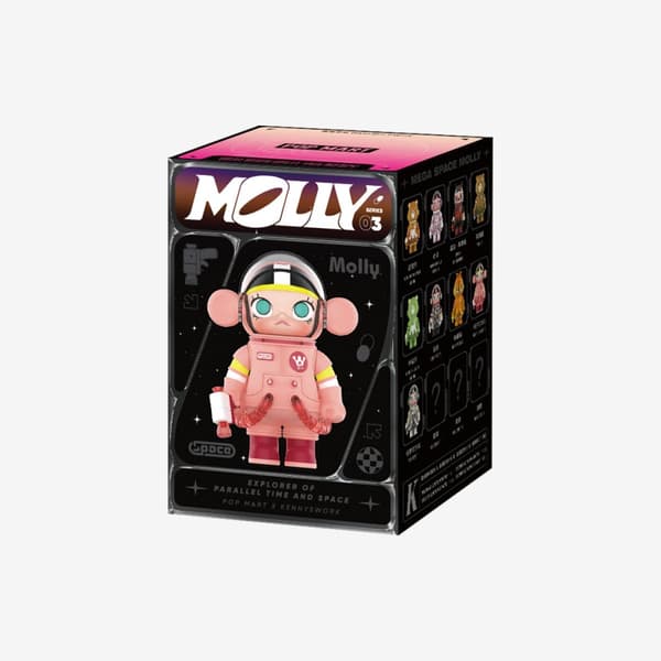 Pop Mart MEGA SPACE MOLLY – 1000% Series 3 Vinyl Figure | CDON