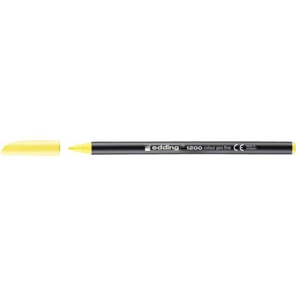 Filtpenna - Färgläggning - Gul melon - Fin spets 1 mm - 30 klara färger ...
