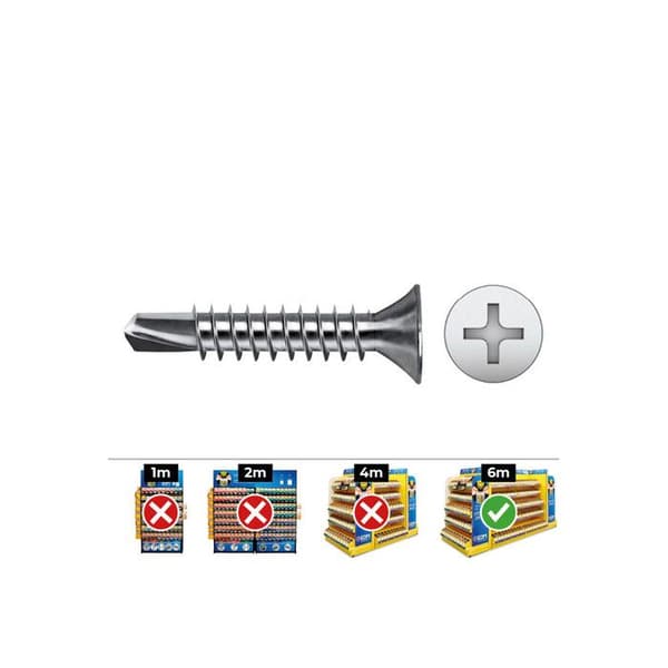 Färsk veke. Philips Din 7504p 3,9x16 platt zink. Box 500 Uni. Celo | CDON