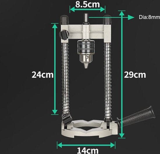 Bärbar borrguide, Precision Drill Guide, Pipe Drill Holder Position ... Bärbar borrguide, Precision Drill Guide, Pipe Drill Holder Position ...