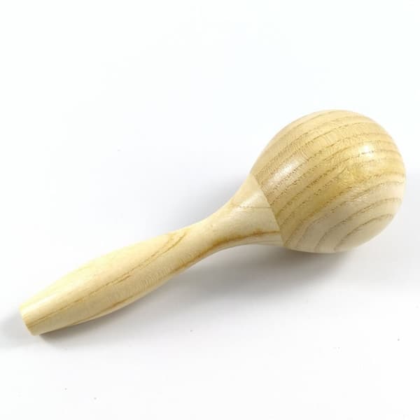 Træ Maracas Børne Ferie Fest Shaker Rangle Hånd Perkussion ...