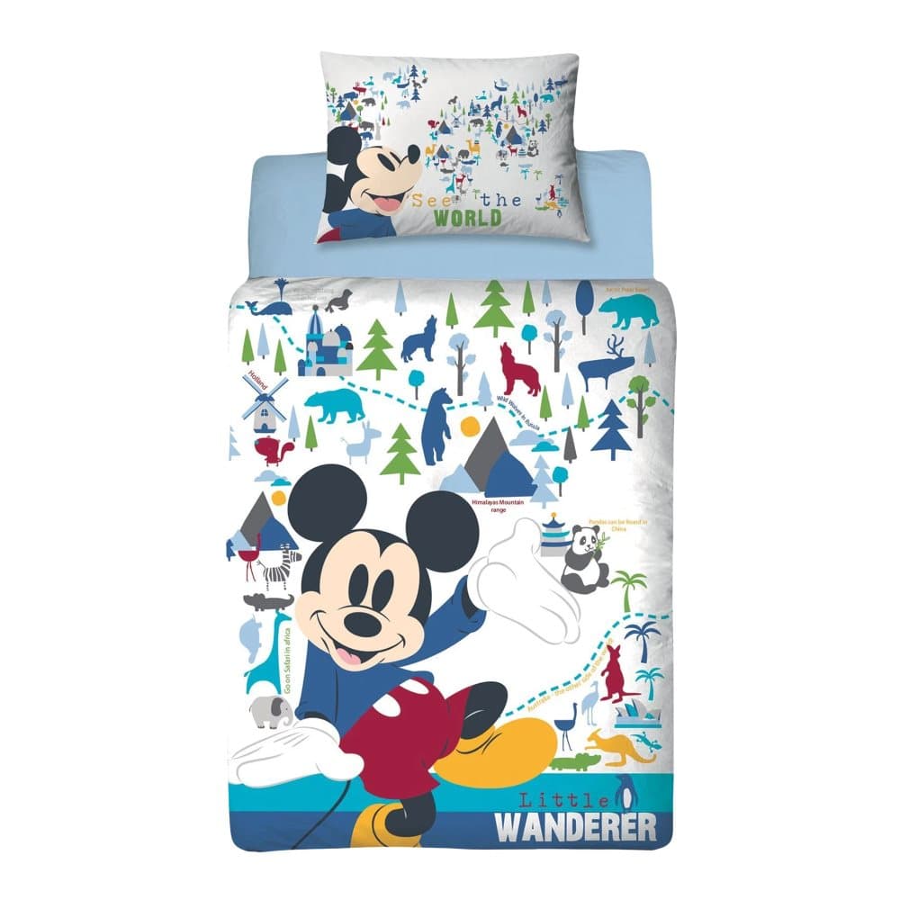 Disney Wanderer Mickey Mouse dynebetrækssæt | CDON