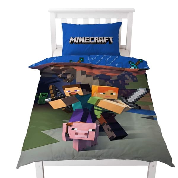 Minecraft Good Guys Reversible Duvet Set | CDON