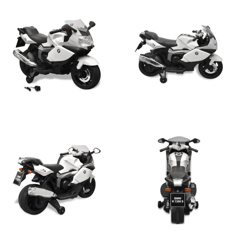 Elmotorcykel för barn BMW 283 vit 6 V - Elektrisk Motorcykel ...