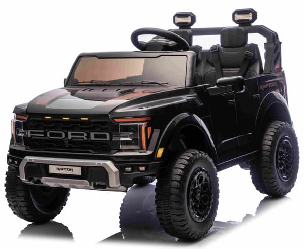 Ford Ranger Raptor Elbil för barn 21,6V med lädersäte, 2.4G RC | CDON