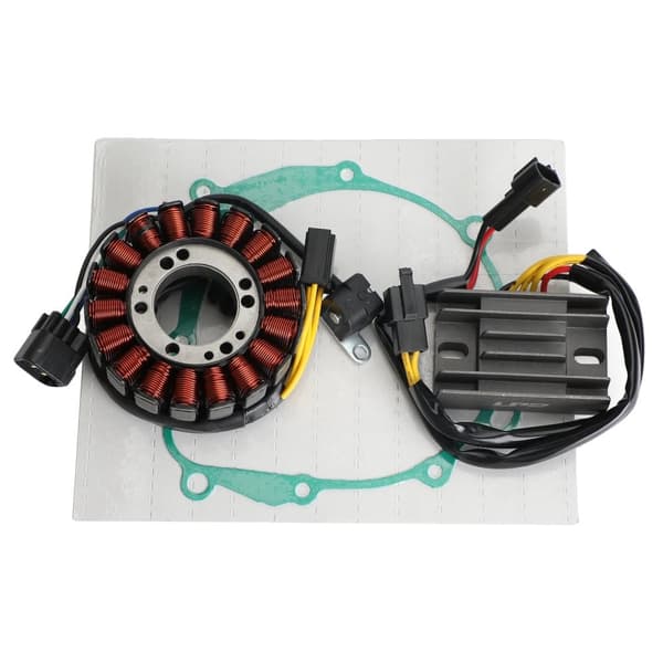 Stator och Spänningsregulator Kit, 34 mm Inre Diameter, 93 mm Yttre ...