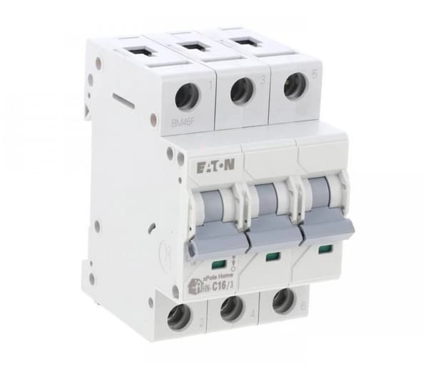 Säkring 3P C 16A 6kA AC xPole Home HN-C16/3 194891 | CDON