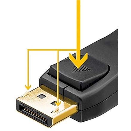 Goobay | DisplayPort-kabel | Hane | 20-pins DisplayPort | Hane | 20 ...