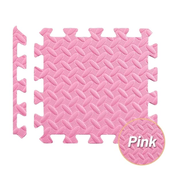 Skummåtte, skridsikker design, sammenføjelige puslespilsstykker,12PCS ...