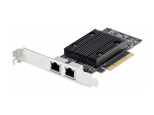 StarTech.com 2-Port PCIe 10Gb Ethernet Network Card, 10GbE Network Interface Card, Broadcom ...
