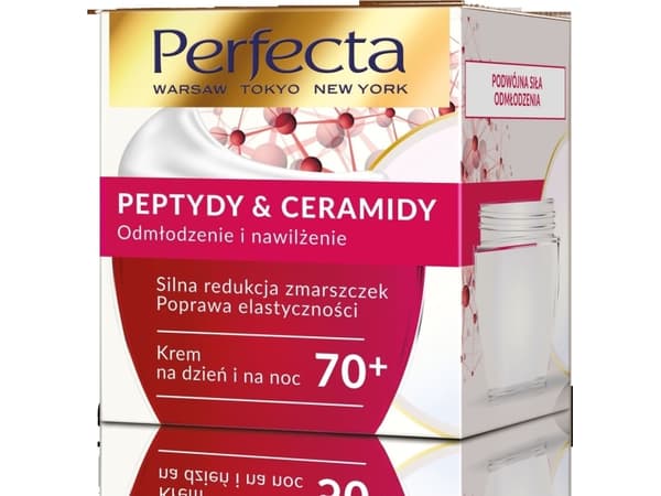 PERFECTA_Peptides & Ceramides 70+ face cream strong wrinkle reduction ...